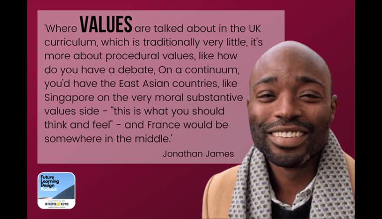 On Values in Education: A Conversation with Jonathan James | Tim Logan ...